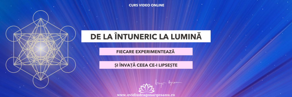 Curs: De la intuneric la lumina - Ovidiu Dragoș Argeșanu